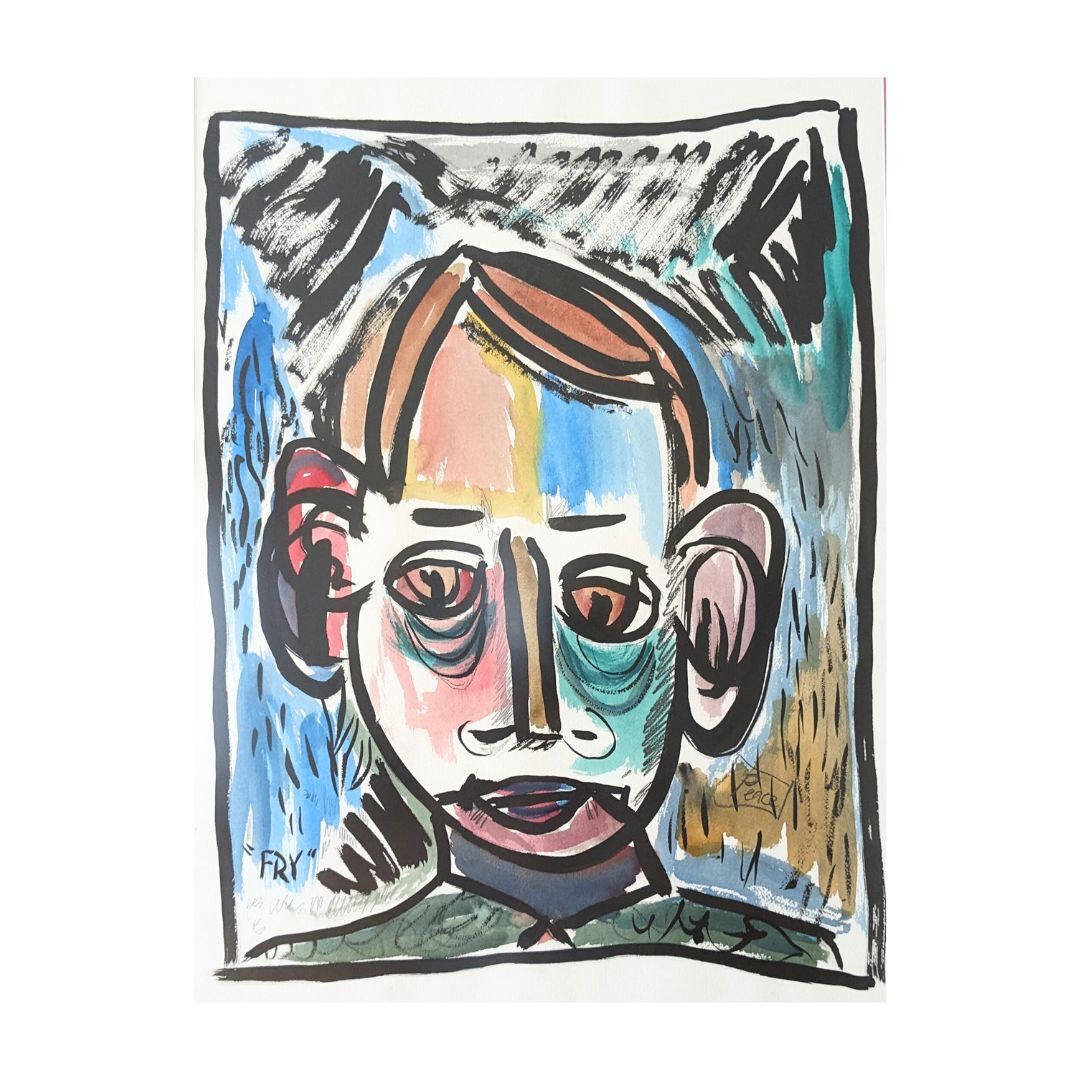 Self-portrait, Healing., Mixed Media by D Kinsey [Juried 2023] | Perry ...